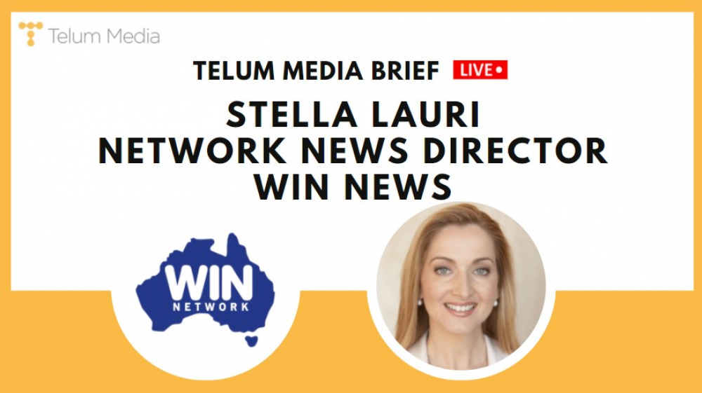 Tune in for the Telum Media Brief: Stella Lauri, Network News Director ...