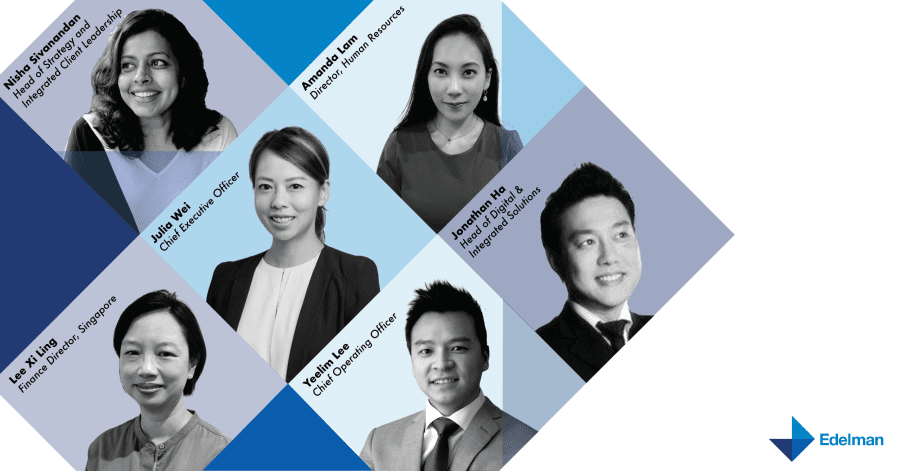 Edelman Singapore unveils new leadership team - Telum Media