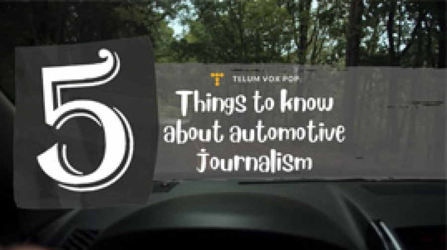 Telum vox pop: 5 things to know about automotive journalism - Telum Media